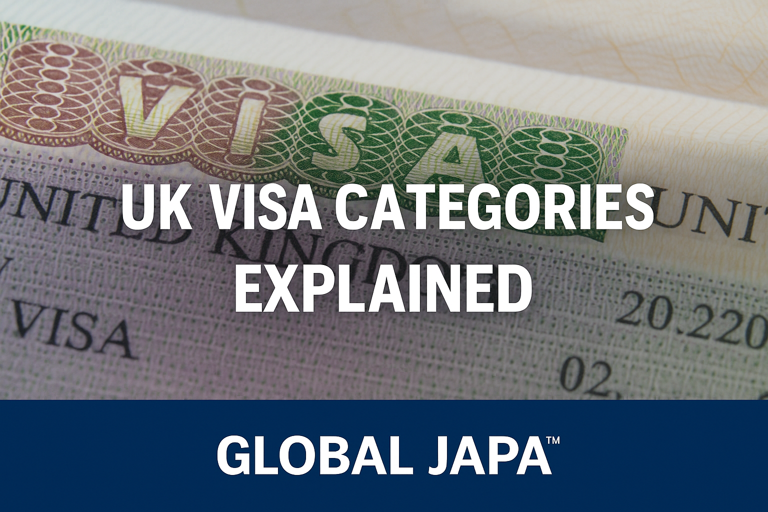 Full Guide: UK Visa Categories for 2025—Know Which One Fits Your ...